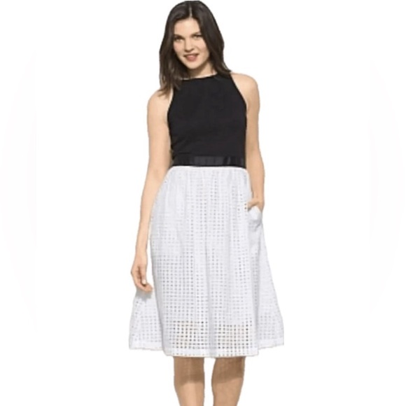 Mixt by Heidi Weisel | Dresses | Heidi Wiesel Black And White Eyelet ...
